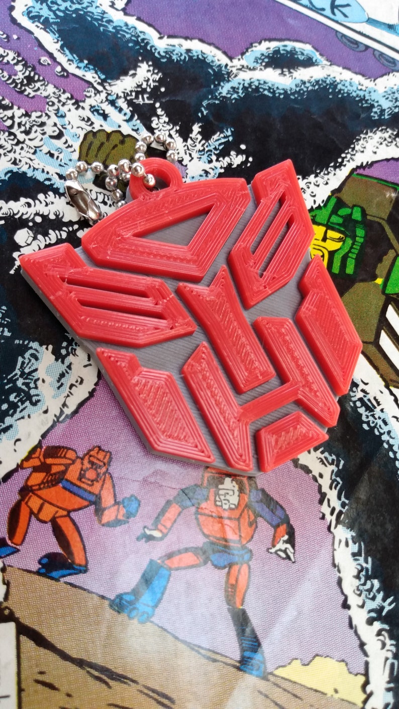 Transformers Autobot Logo Keychain - Etsy