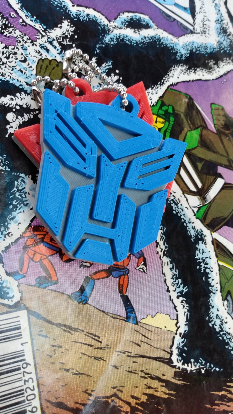 Transformers Autobot Logo Keychain - Etsy
