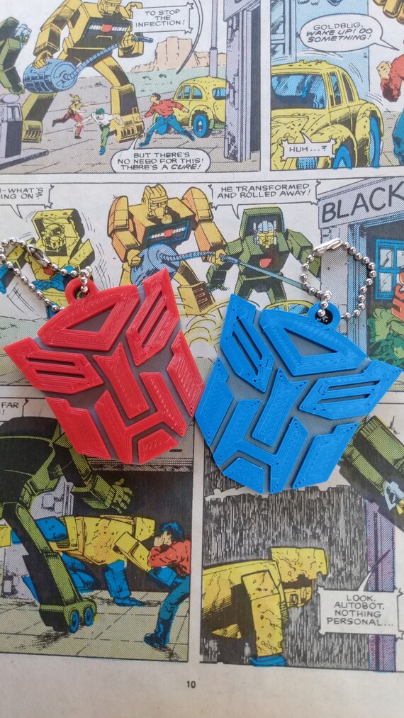 Transformers Autobot Logo Keychain - Etsy