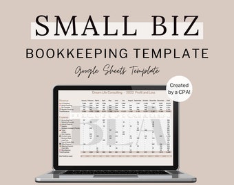Small Business Bookkeeping Template Excel Small Business Spreadsheet ...