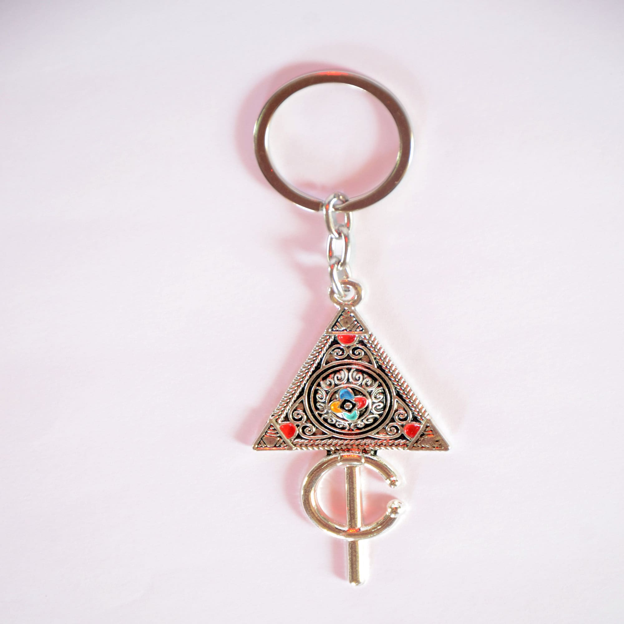 Amazigh Berber Keyring Craft Moroccan Metal Key Chain - Etsy