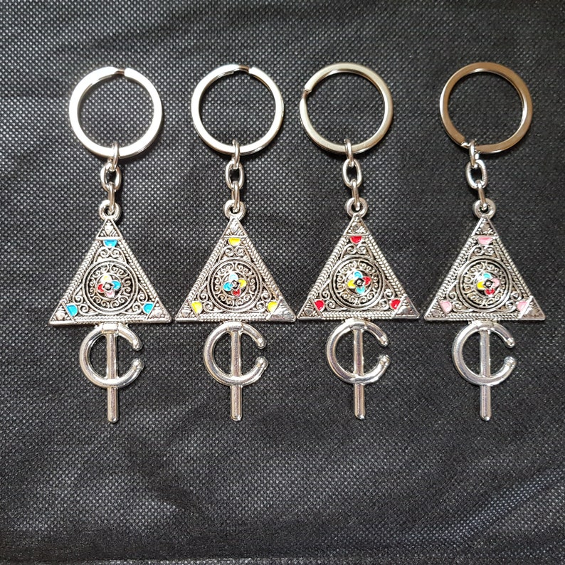 Amazigh Berber Keyring Craft Moroccan Metal Key Chain - Etsy