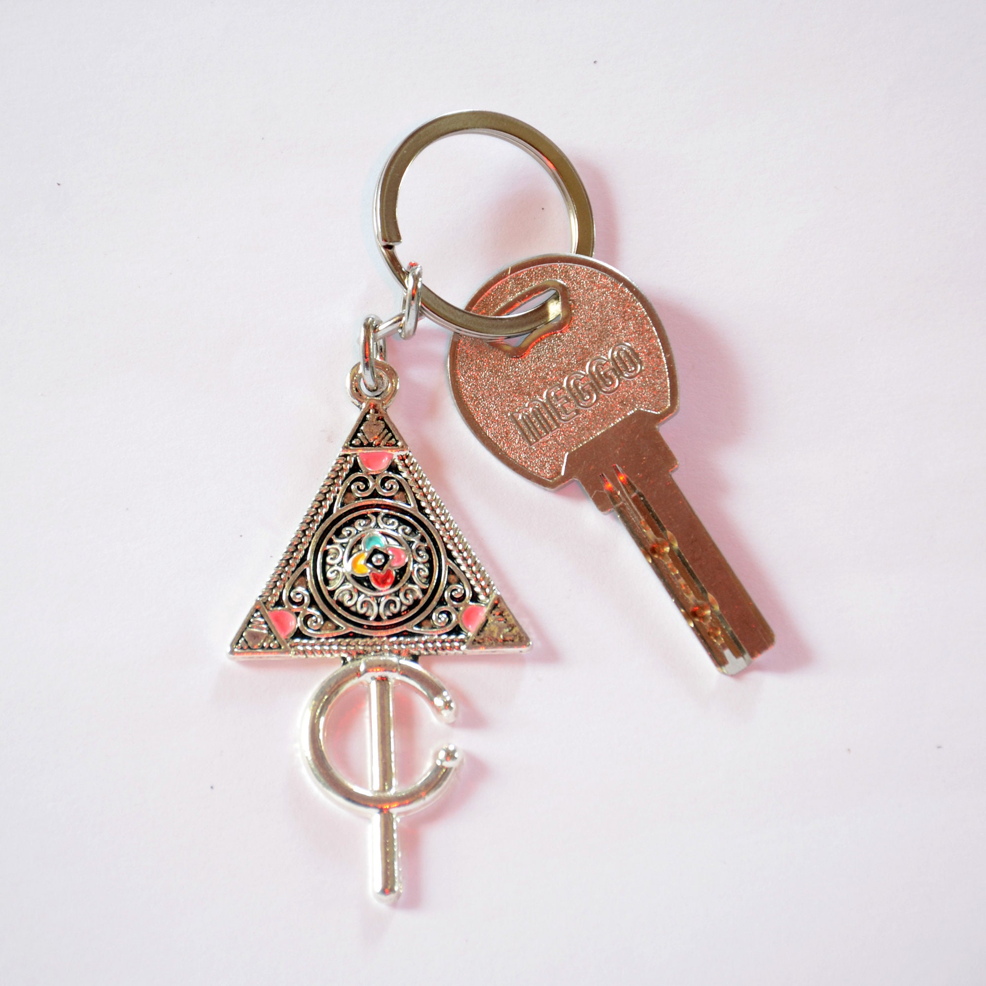 Amazigh Berber Keyring Craft Moroccan Metal Key Chain - Etsy