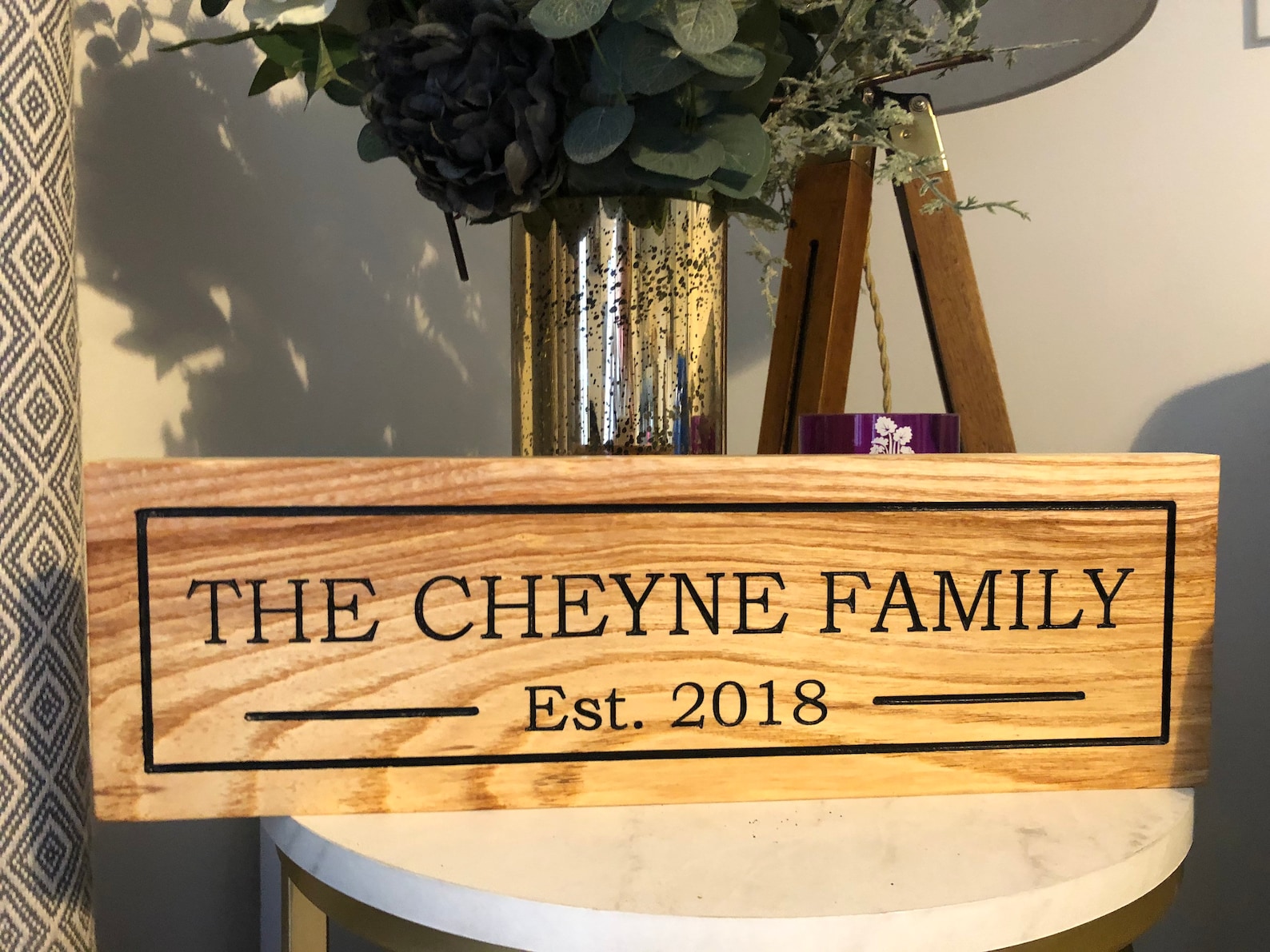 Personalised Oak Wood Sign, the Shed, Grandad, Dad’s, the Garden, Signs ...