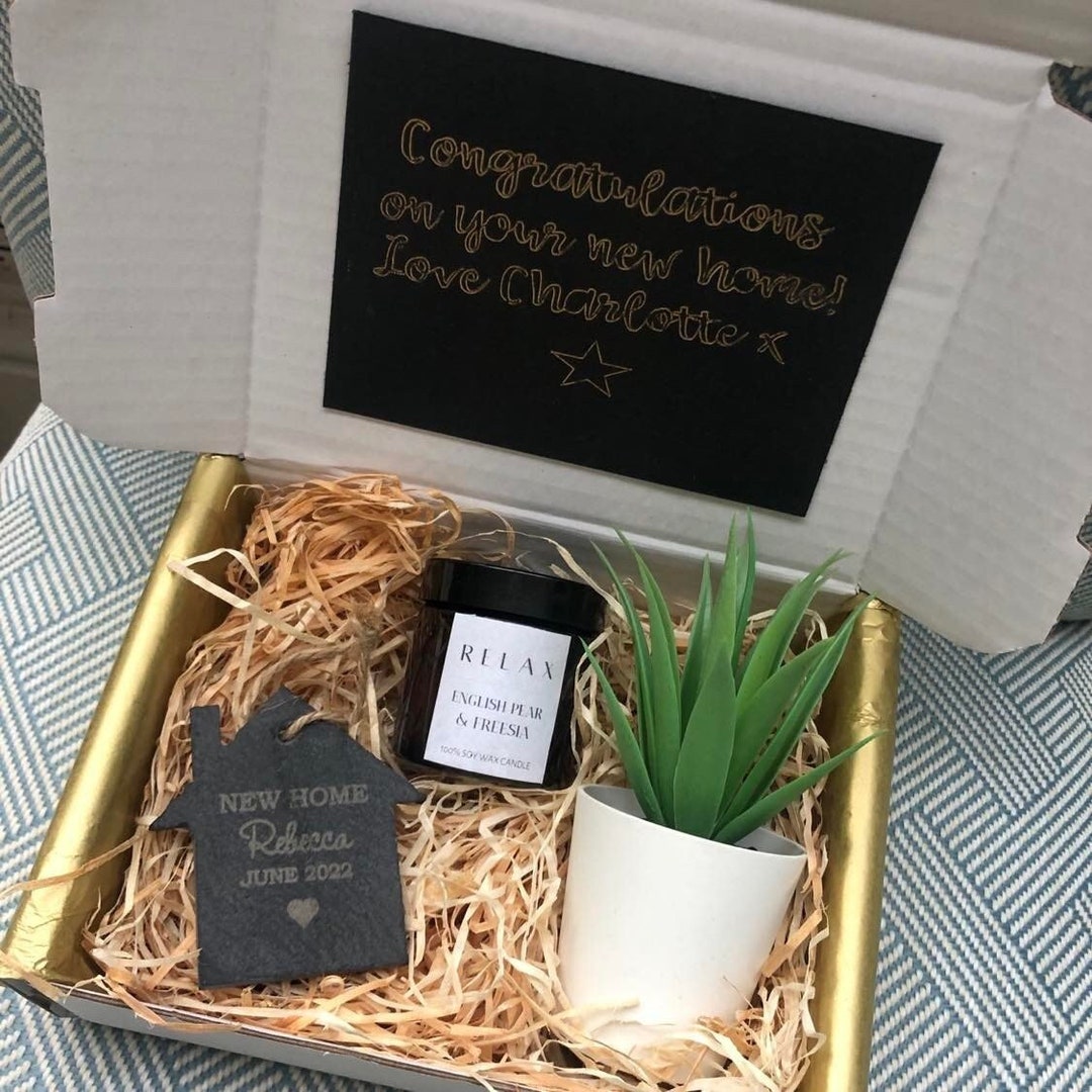 New Home Gift Set, New Home Owner Box, New House, Present for Couples ...