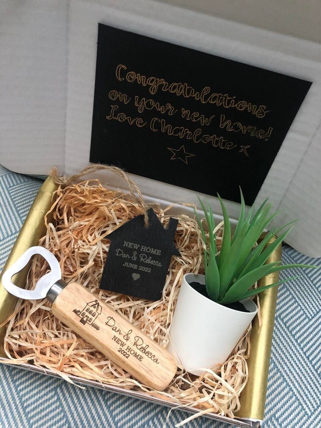 New Home Gift Set, New Home Owner Box, New House, Present for Couples ...