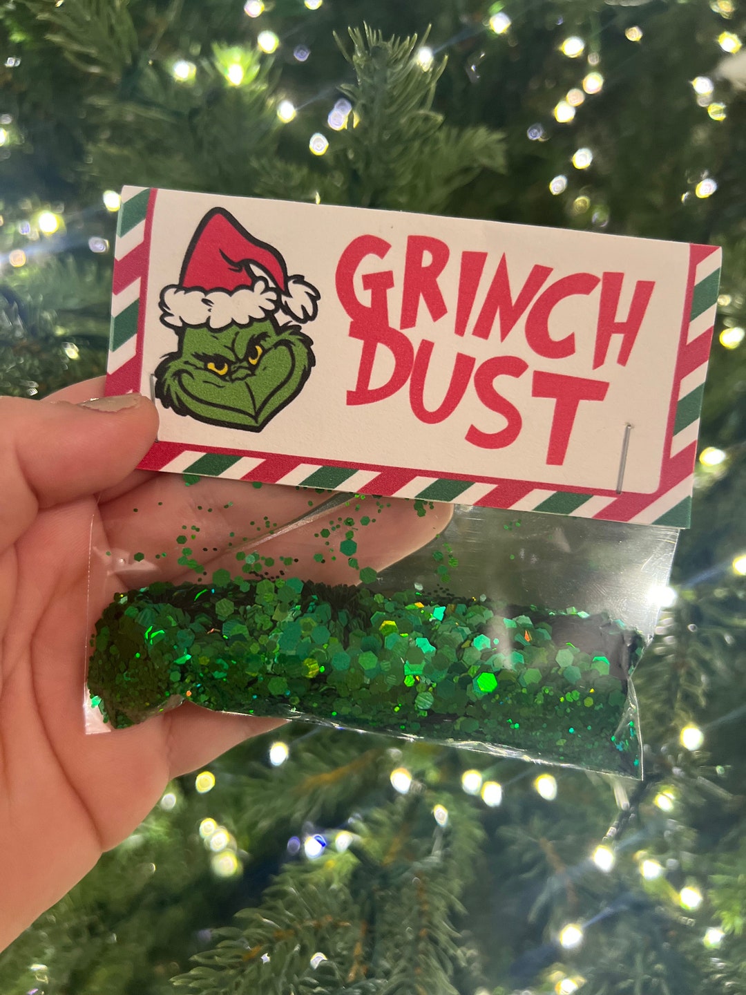 Grinch Dust, Christmas Fun, Holiday Gift, Kids Xmas Gift, Grinch Gifts ...