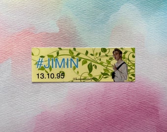 Handmade BTS Bookmark Jimin - Etsy