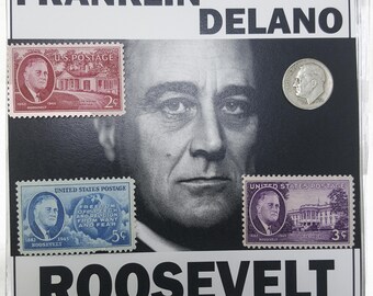 Franklin D. Roosevelt Stamps - Etsy