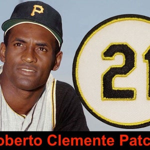 Roberto Clemente 21 Patch Baseball Jersey Patch Pirates Puerto Rico MLB ...