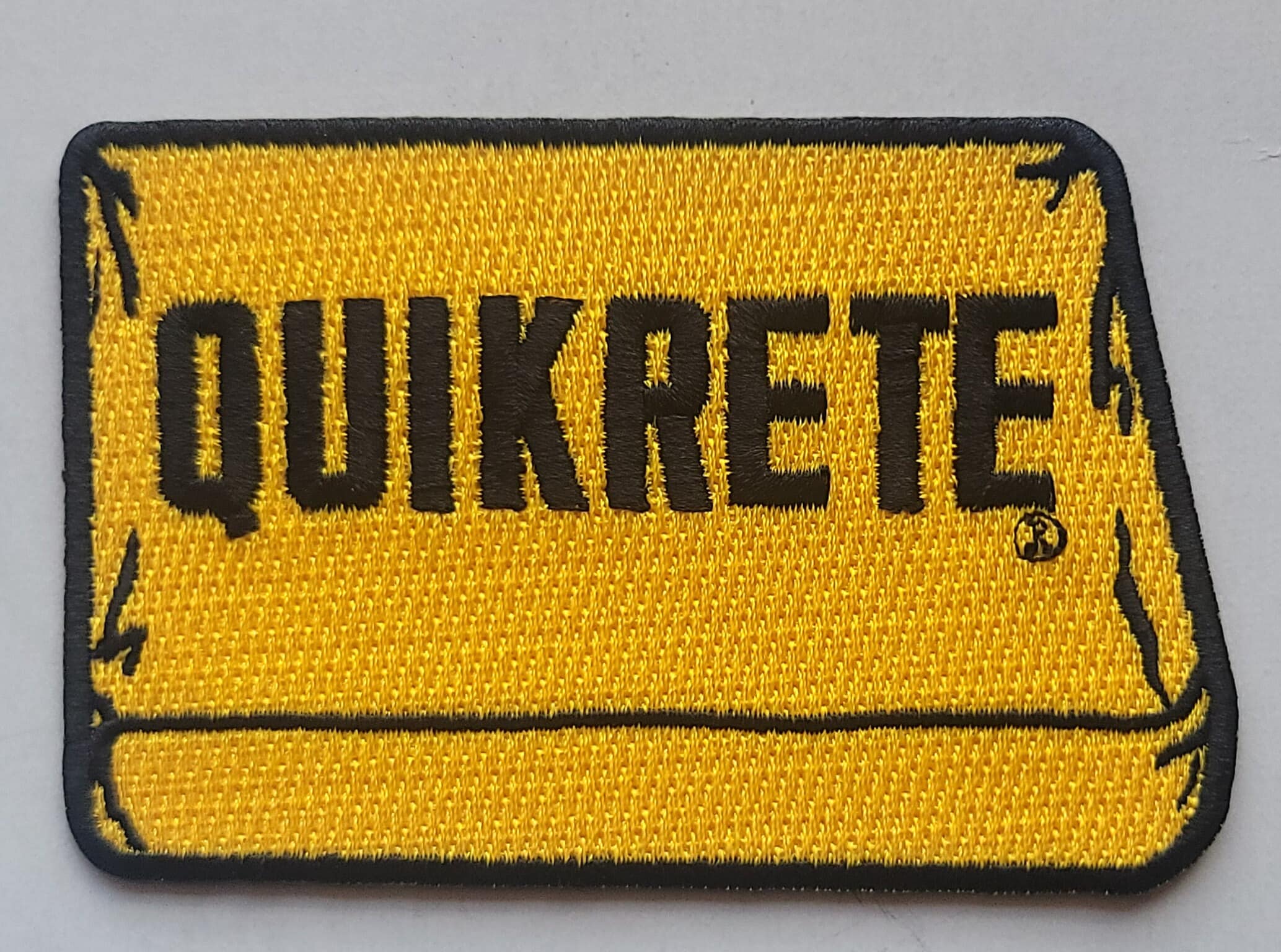 Quikrete Patch Ad Patch Atlanta Braves Baseball Jersey Patch Iron on ...