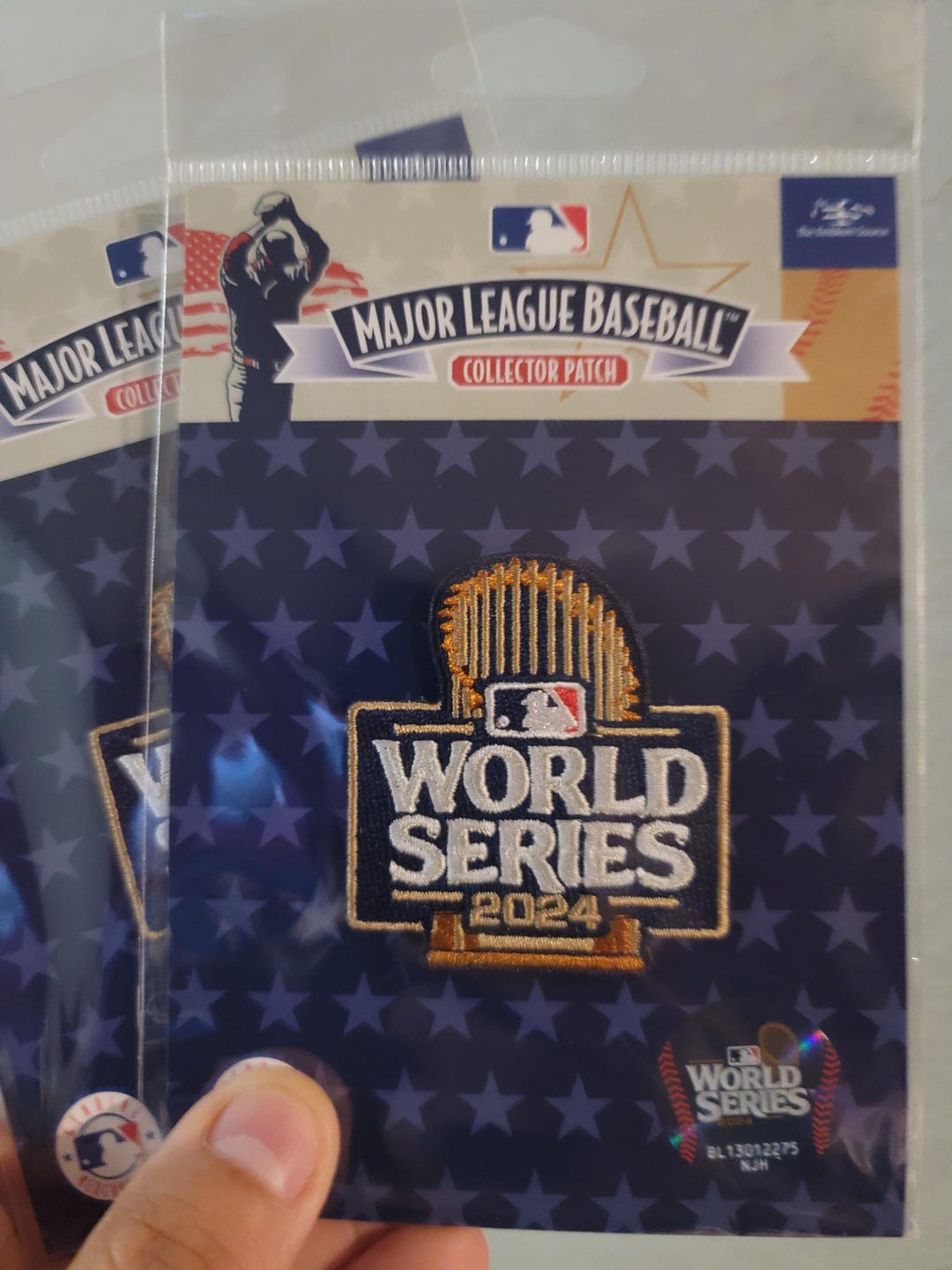 Official 2024 World Series Patch MLB Baseball Jersey Patch Los Angeles ...
