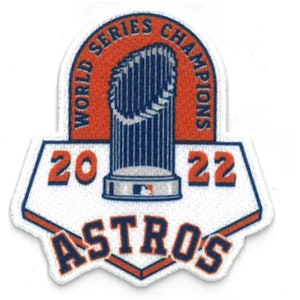 2022 Houston Astros World Series Championship Patch - Baseball Jersey ...