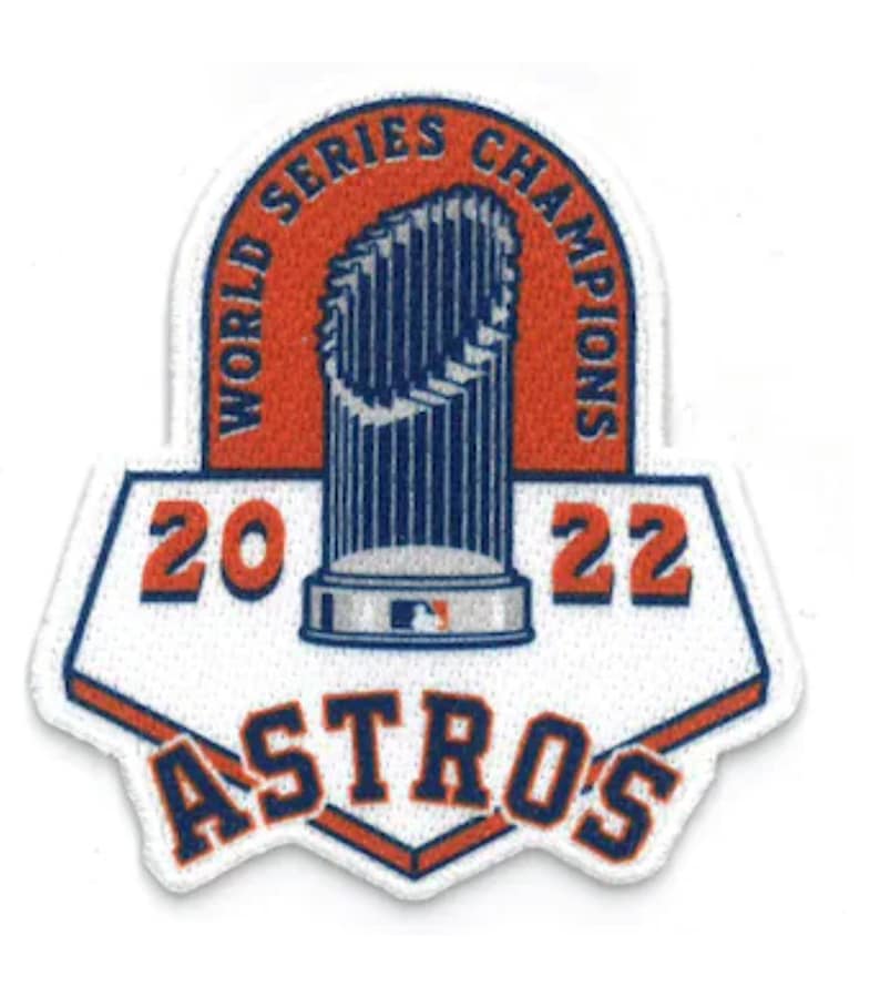 2022 Houston Astros World Series Championship Patch Baseball - Etsy