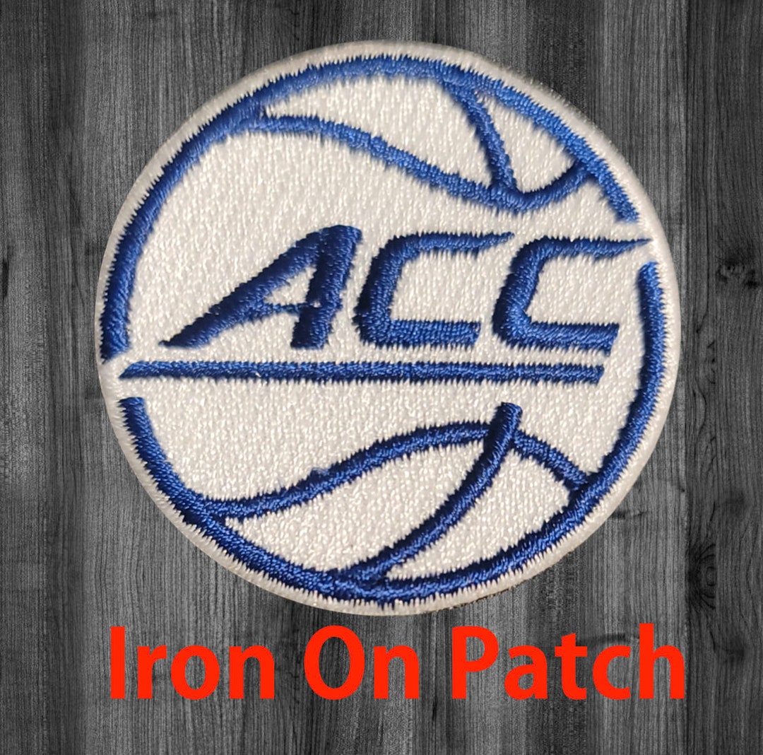 A.C.C College Basketball Logo Patch Iron on Patch - Etsy