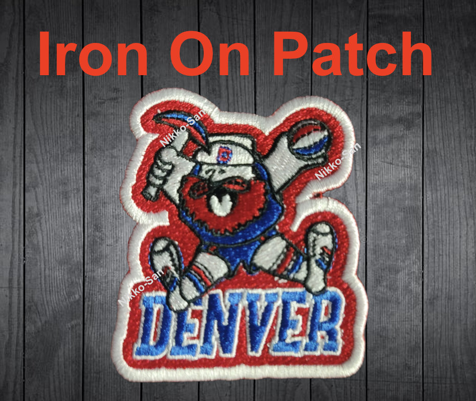 Denver MINER Patch Trophy Denver Nuggets Basketball Patch Jokic Iron on ...