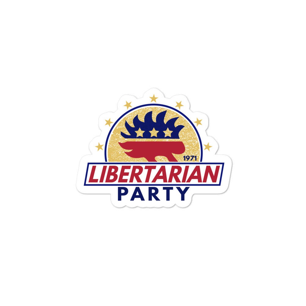 Libertarian Party 1971 Bubble-free stickers - Etsy.de