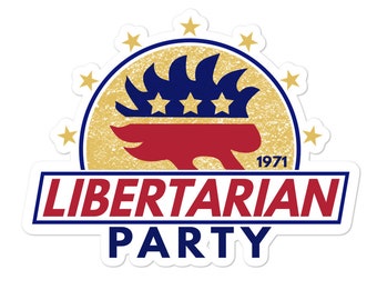 Libertarian Stickers - Etsy