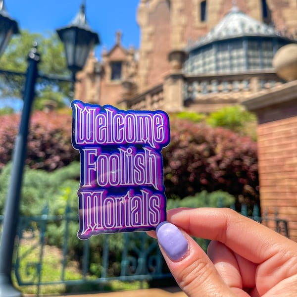 Haunted Mansion Sticker - Etsy