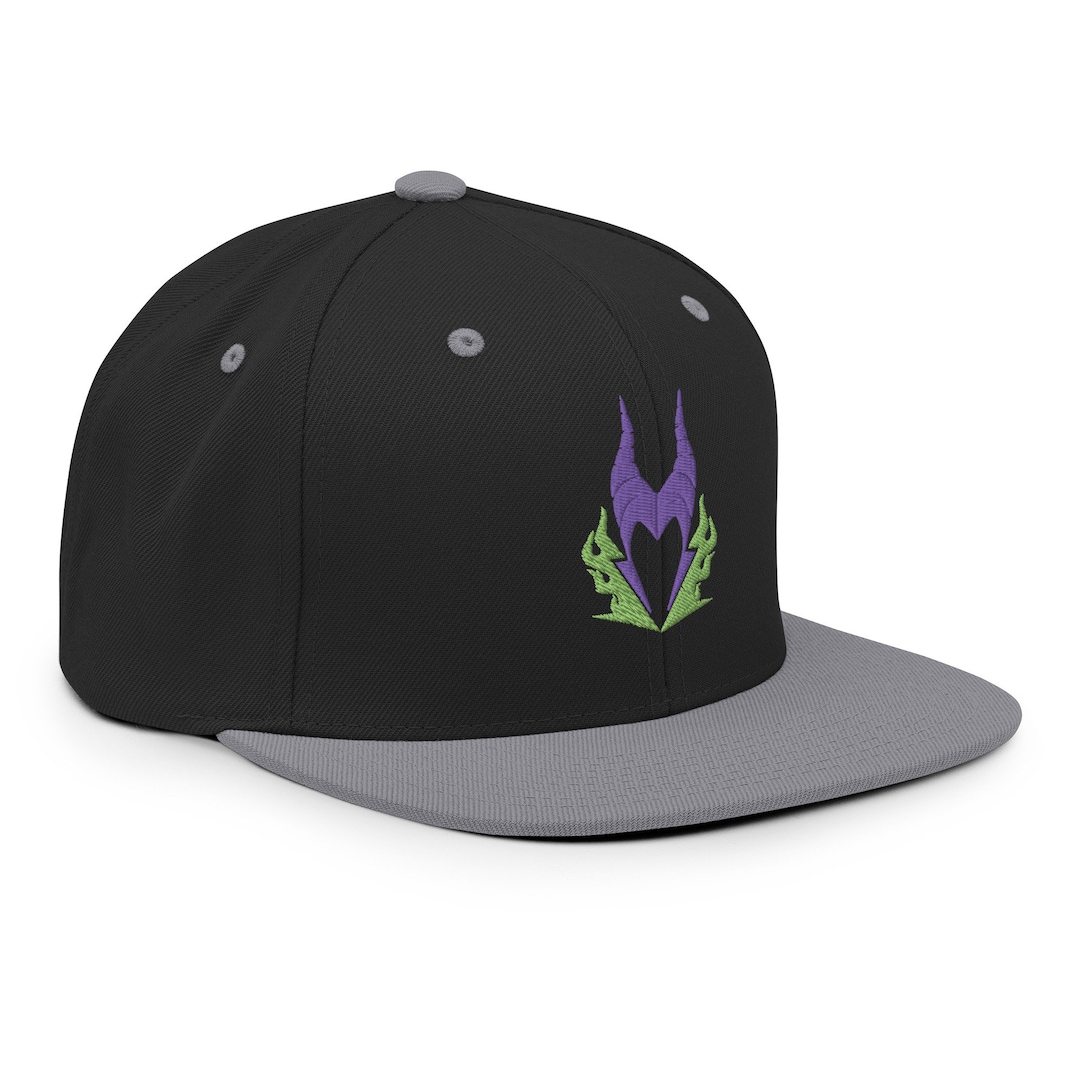 Maleficent Adjustable Snapback Hat – Villain-inspired Embroidered ...