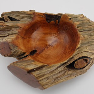 Unique, Rustic Old Log Bowl for Keys or Small Items. - Etsy