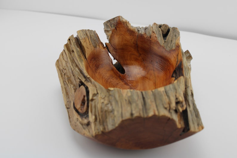 Unique, Rustic Old Log Bowl for Keys or Small Items. - Etsy
