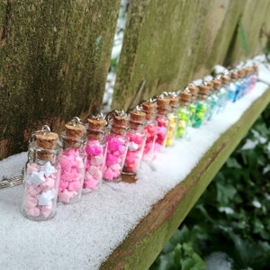 Star Jar Keychain | Origami Star Keychain | Small Gift | Customizable ...