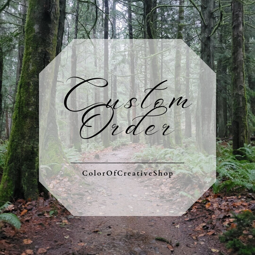 Custom Order - Etsy