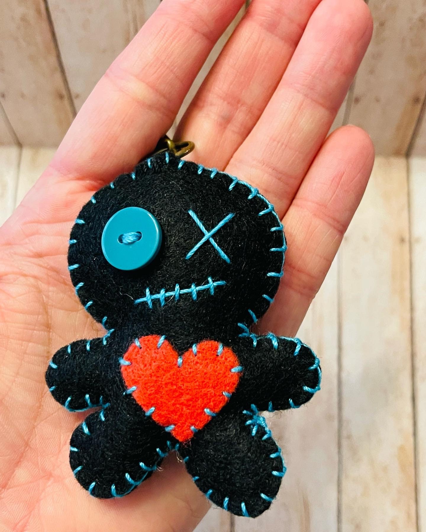Key Chain, Zipper Charm, Key Charm, Voodoo Doll Key Chain, Voodoo Doll ...