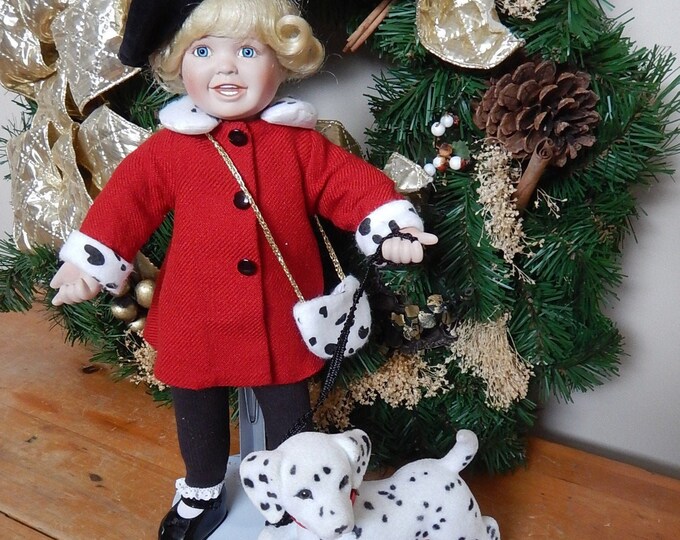 Ashton Drake Porcelain Doll Dottie Spots Dog Signed & Numbered With ...