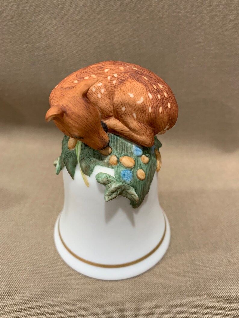 Vintage Peter Barrett Porcelain Bells Baby Woodland Animals - Etsy