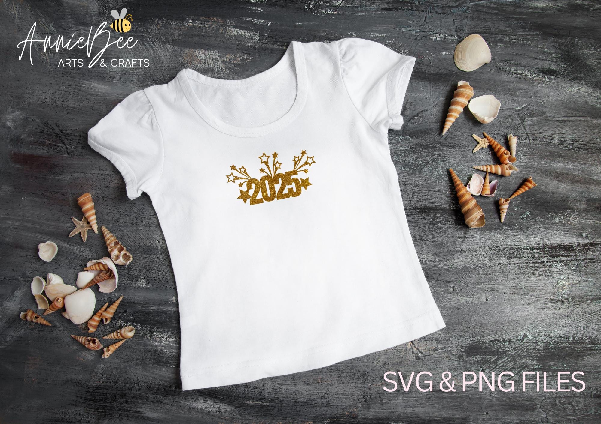 2025 New Year Cake Topper SVG | 4 Styles - Etsy