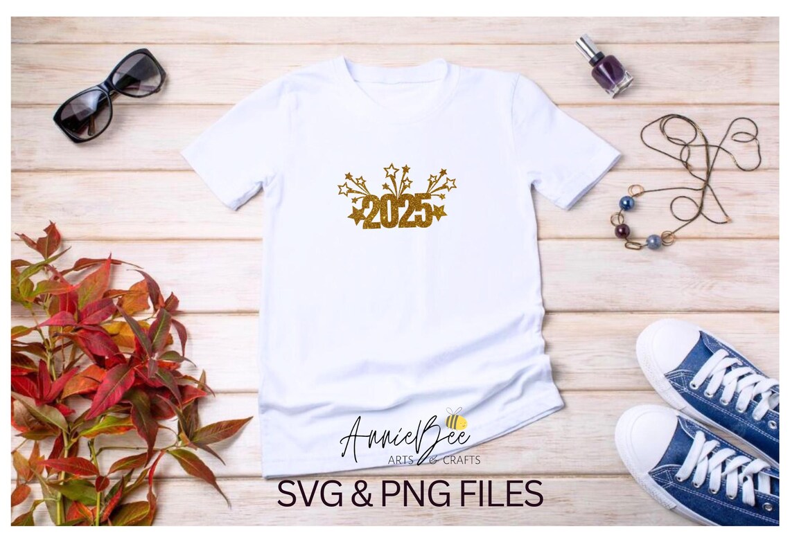 2025 New Year Cake Topper SVG | 4 Styles - Etsy