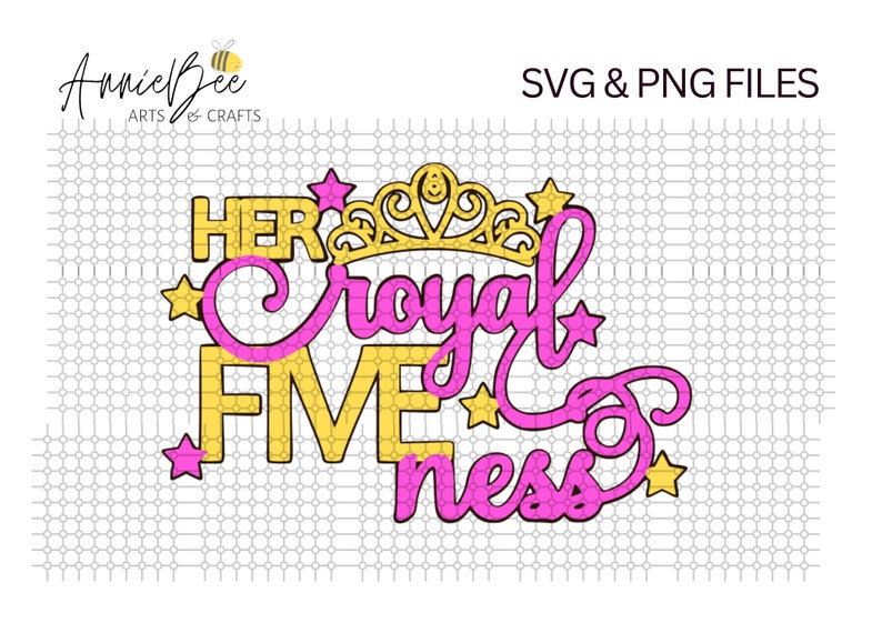 Her Royal Fiveness SVG - Etsy