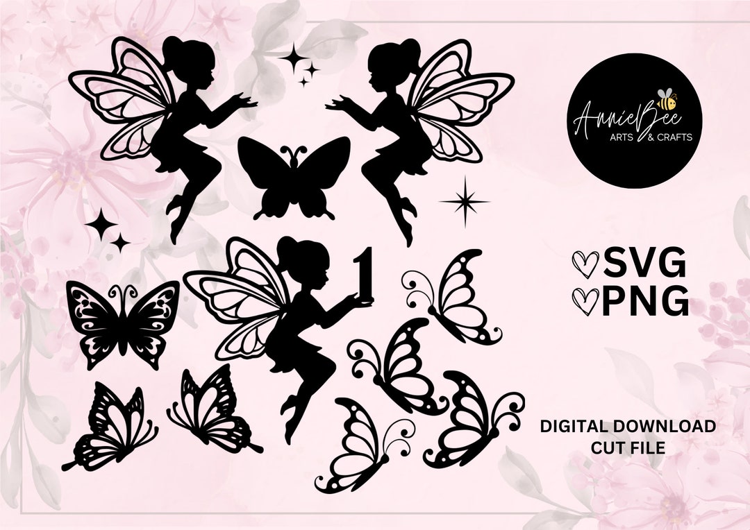 Fairy SVG, 1 Year Old Fairy SVG Bundle - Etsy