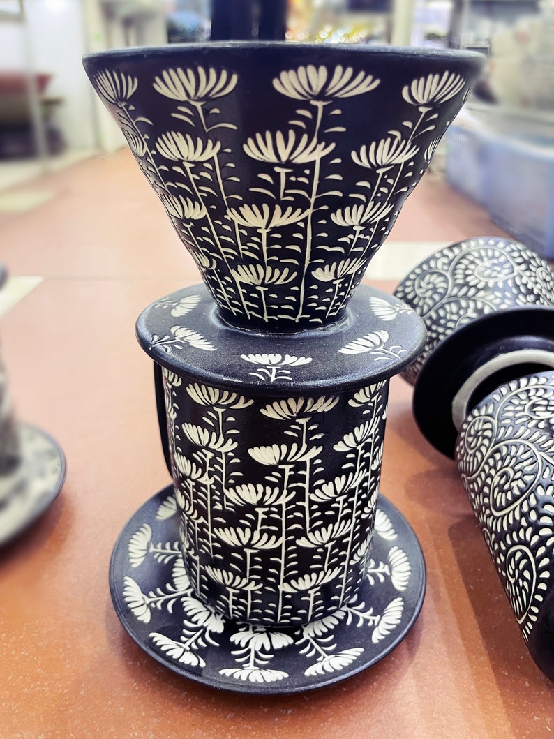 Ceramic Coffee Pour Over Coffee Filter / Ceramic Coffee Dripper Pour ...