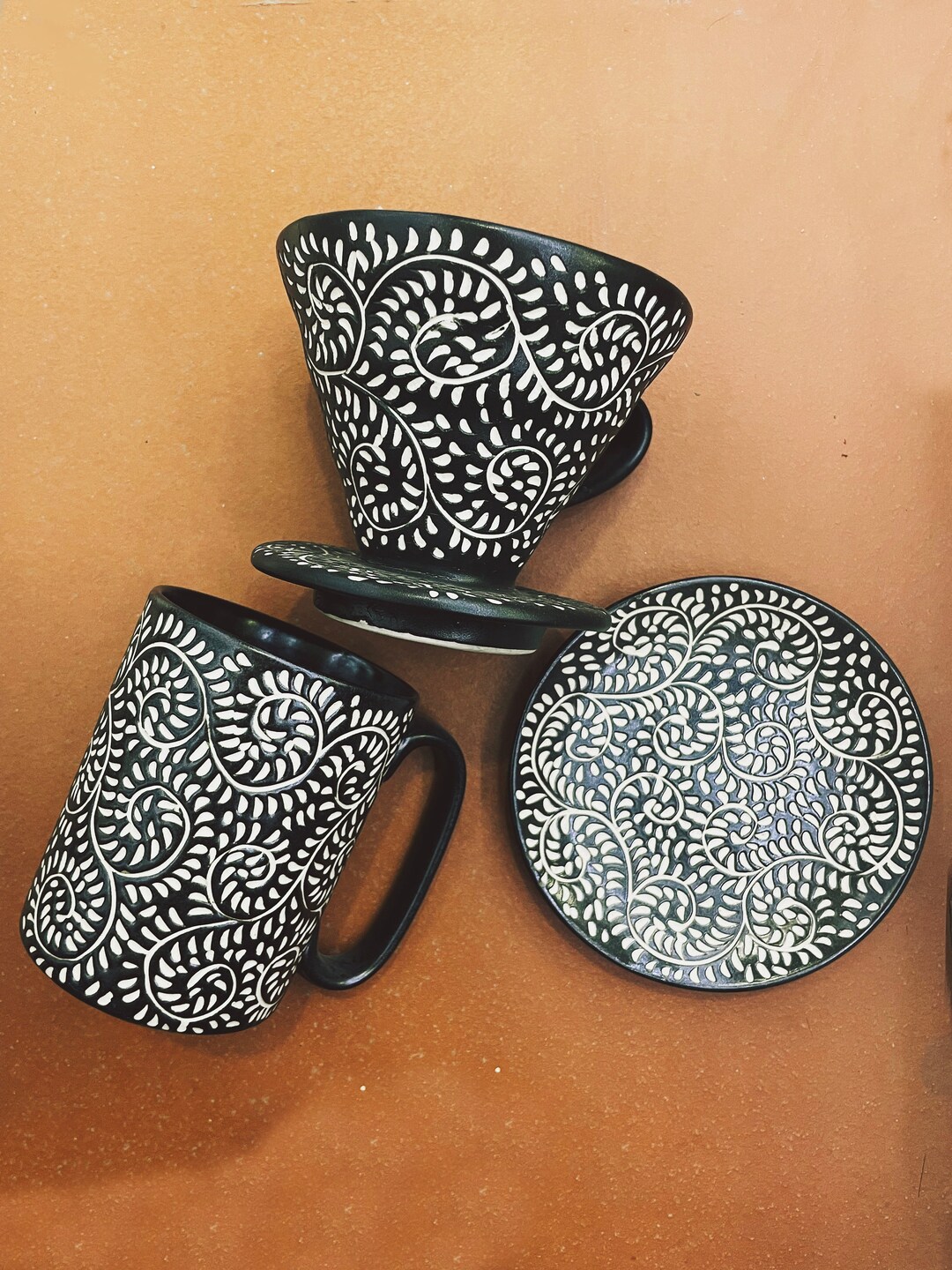 Ceramic Coffee Pour Over Coffee Filter / Ceramic Coffee Dripper Pour ...