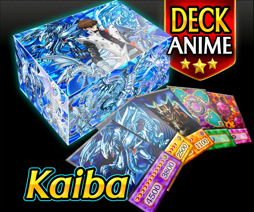 Seto Kaiba Deck Anime 270 cartas Deckbox Regalo Sorpresa - Etsy España
