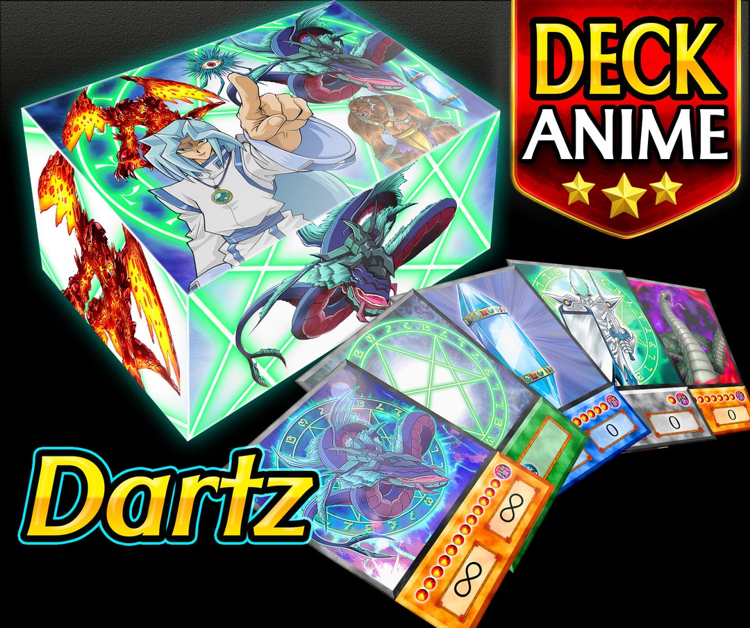Dartz 110 cartes Deck Anime Deckbox - Etsy France