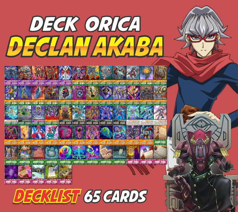 Decks Arc-v: Yuya Sakaki, Declan Akaba, Yuto, Sylvio Sawatari, Sora ...