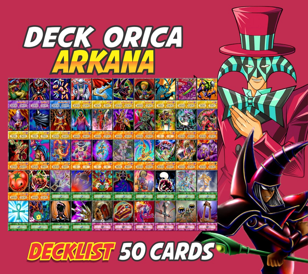 Arkana Pandora 50 Karten Deck Anime Orica Yugioh - Etsy Österreich