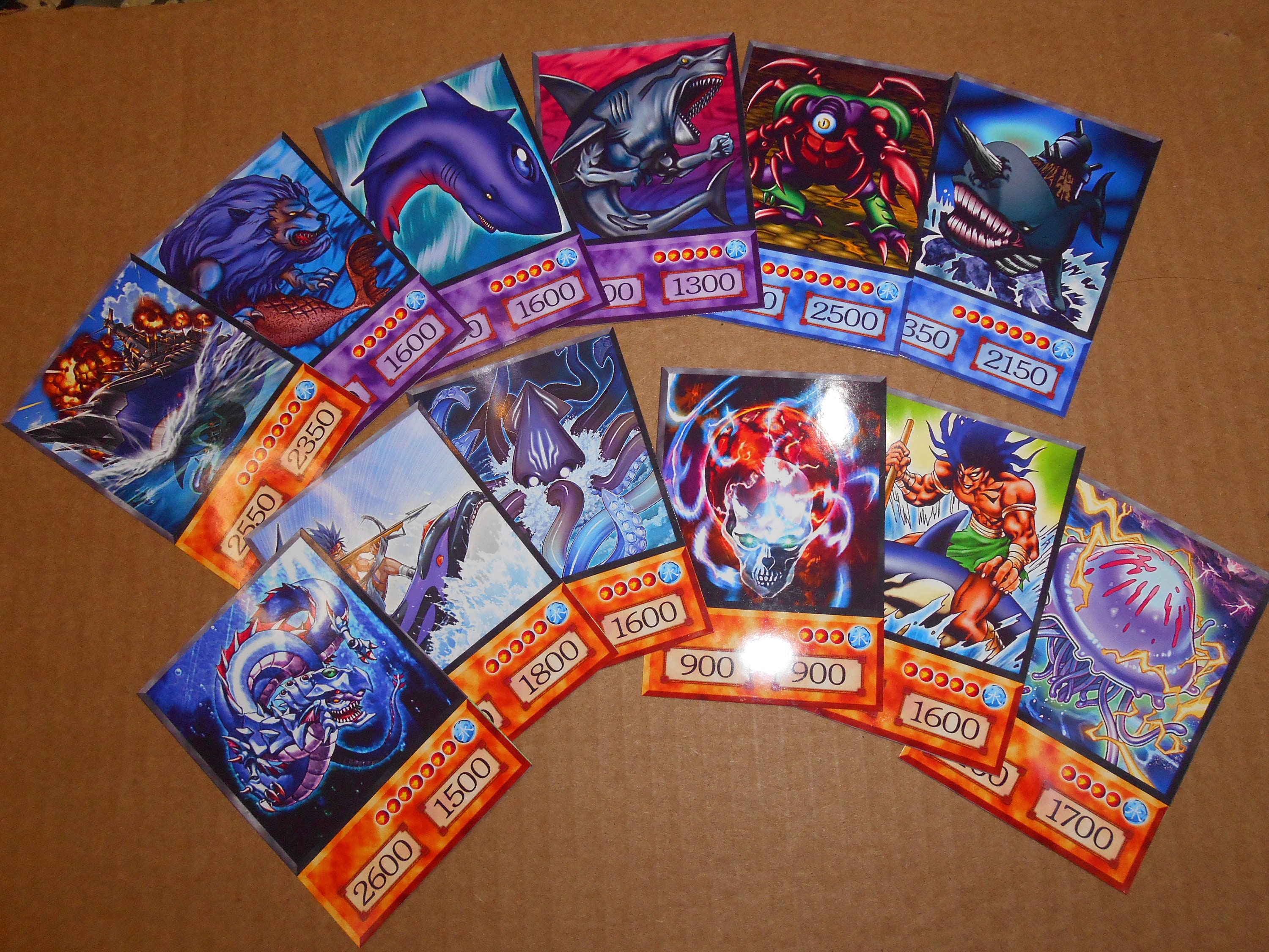 Mako Tsunami Deck Anime (140 Cards +27 Rare) Playmat & Deckbox Ygo - Etsy