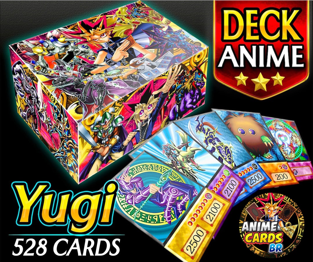 Yugi Muto 528 Cards Deck Anime Orica Pharaoh Atem Deck Deckbox T Etsy Uk