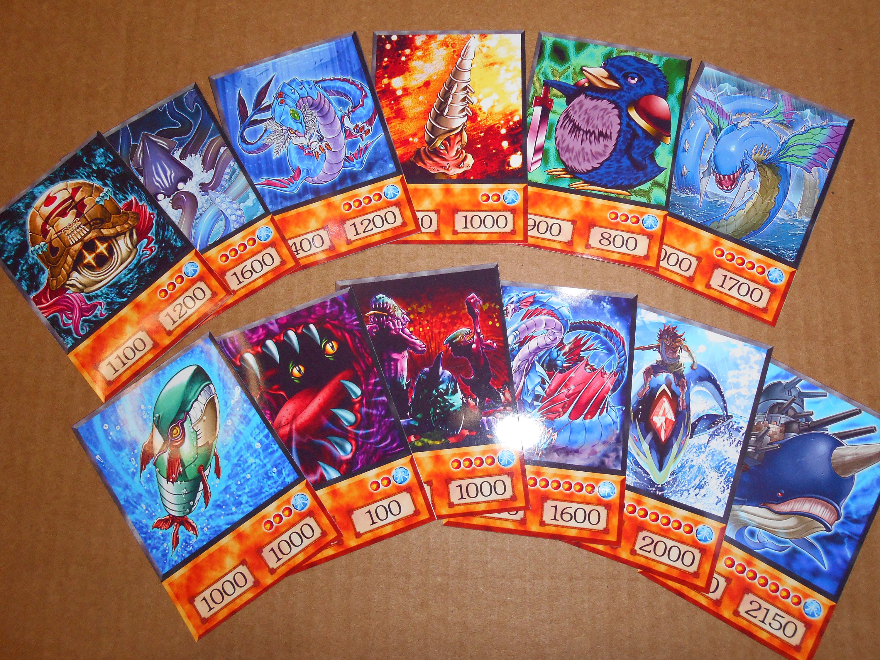 Mako Tsunami Deck Anime (140 Cards +18 Rare) Playmat & Deckbox - Etsy