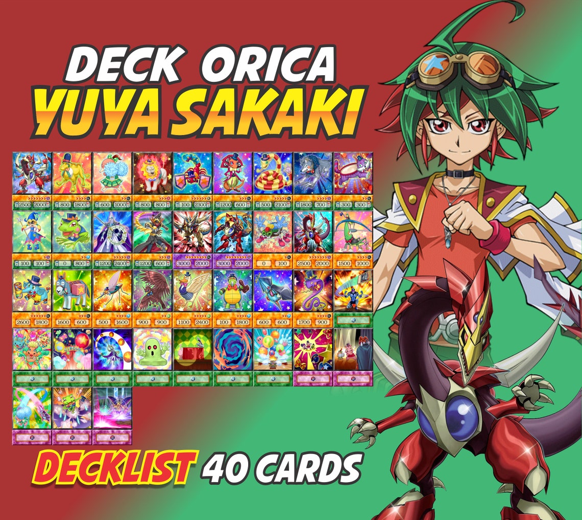 Decks Arc-v: Yuya Sakaki Declan Akaba Yuto Sylvio - Etsy
