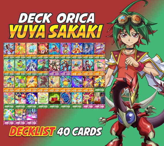 Yuya Sakaki 40 Karten Deck Anime Orica - Etsy Österreich