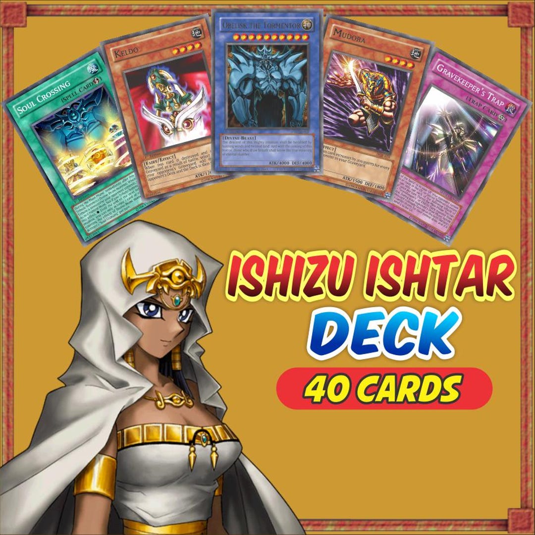 Ishizu Ishtar Deck 40 Cards Anime or TCG Only Cards - Etsy