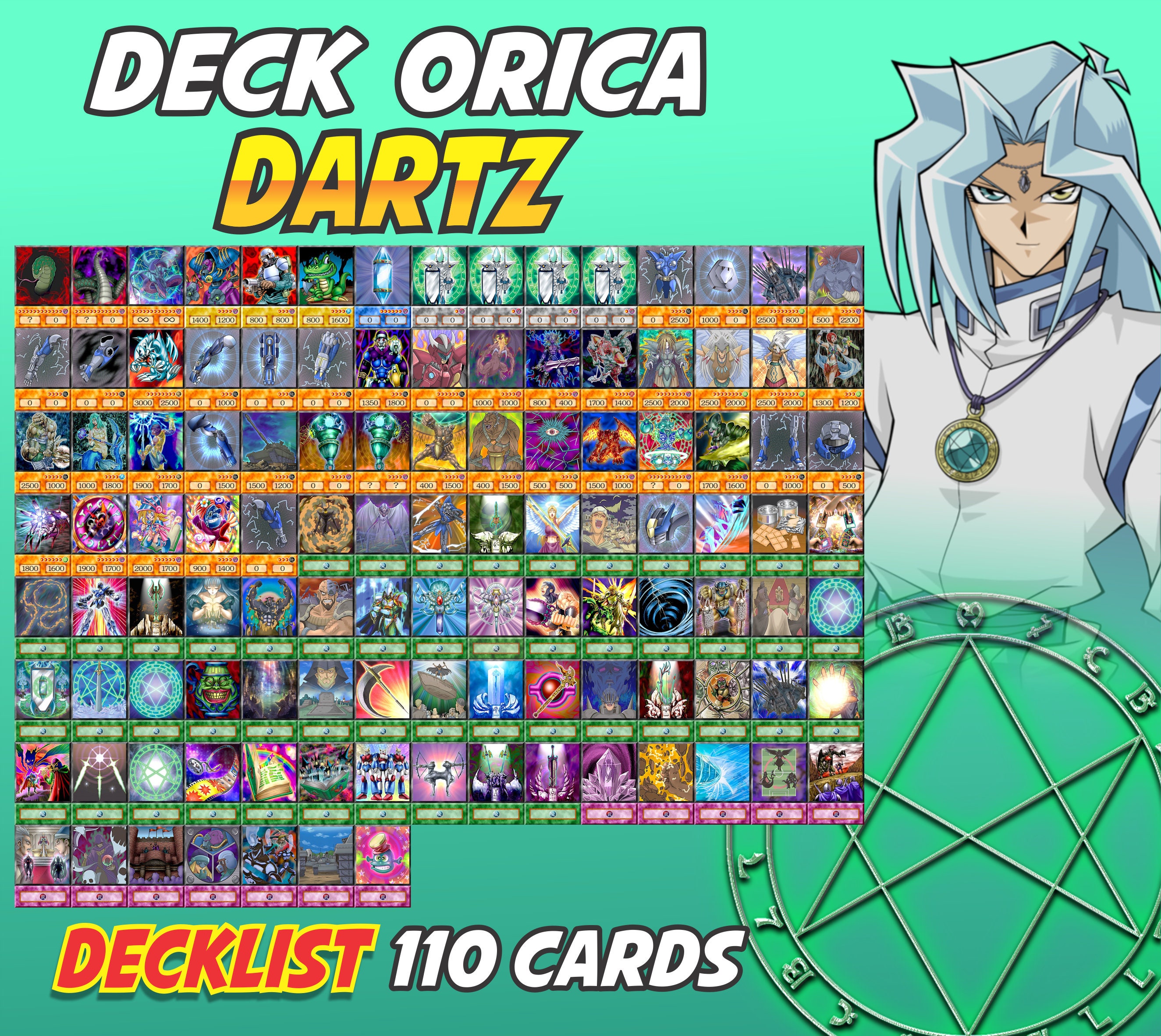 Yugioh Orica Dartz Deck Orichalcos Deck