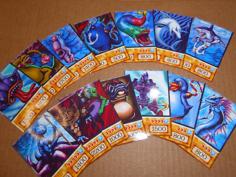 Mako Tsunami Deck Anime (140 Cards +18 Rare) Playmat & Deckbox - Etsy