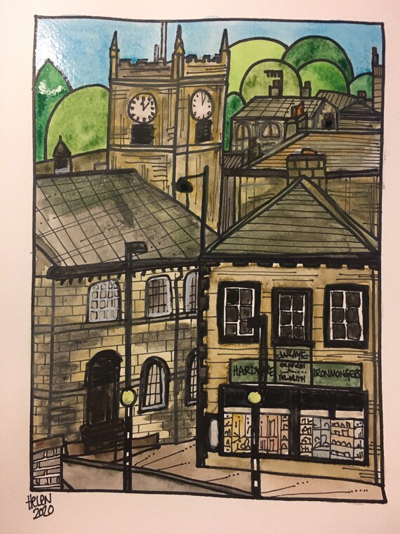 Holmfirth Limited Edition Print | Etsy